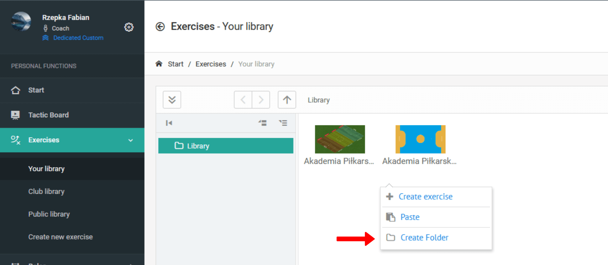 ProTrainUp - Creating directory structure